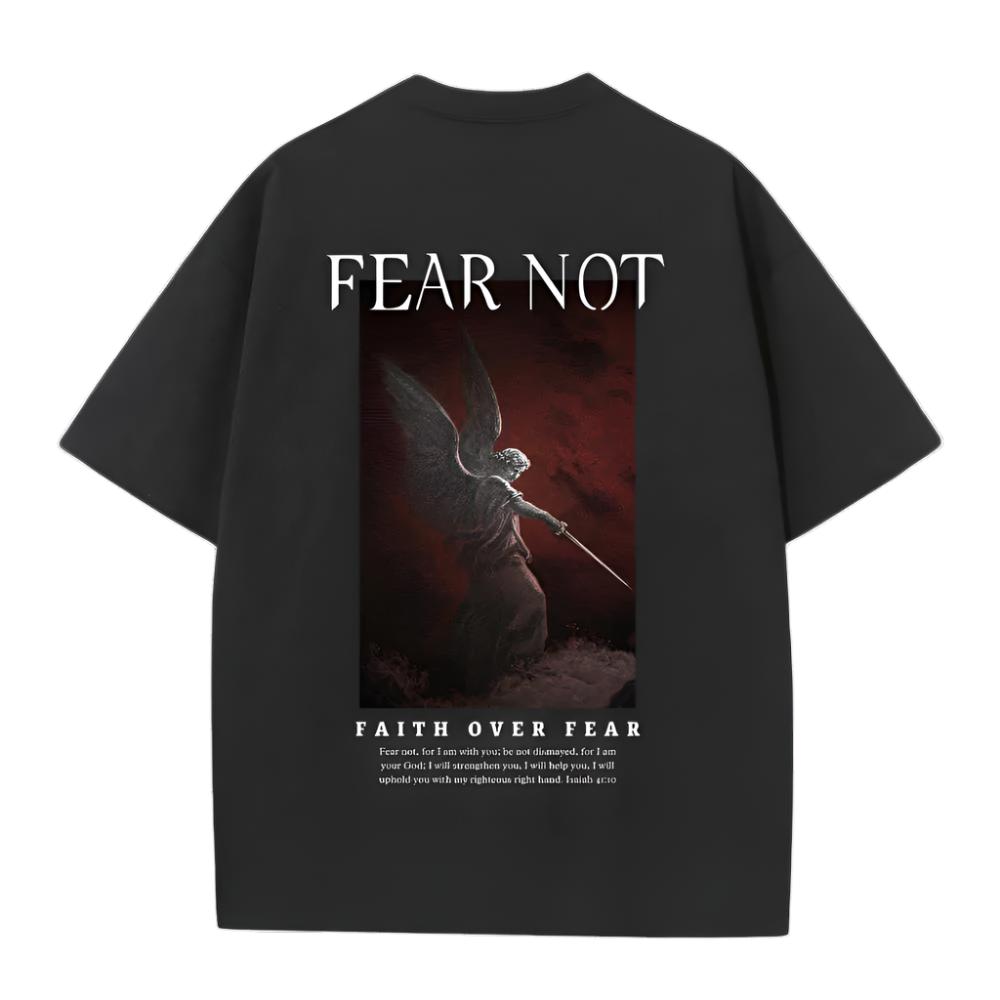 Faith Over Fear Shirt - Black - Gods Creation
